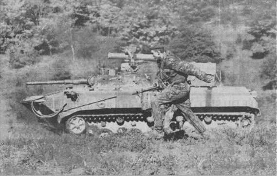 BMD-1P airborne armoured fighting combat vehicle technical data sheet ...