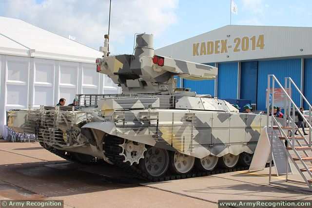 BMPT-72 Terminator 2 tank support armoured fighting vehicle technical ...