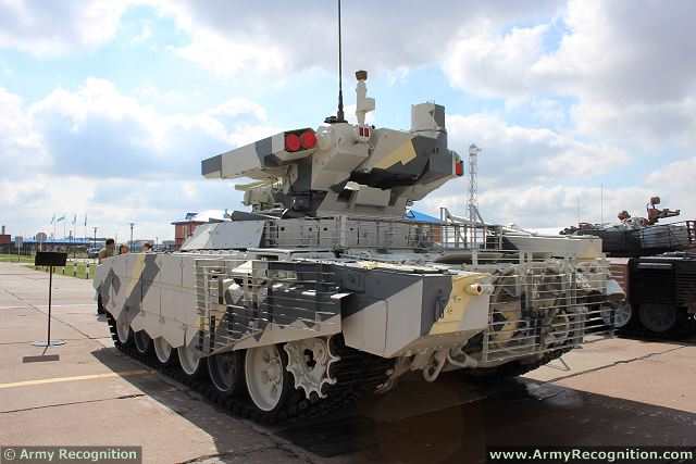 BMPT-72 Terminator 2 tank support armoured fighting vehicle technical ...