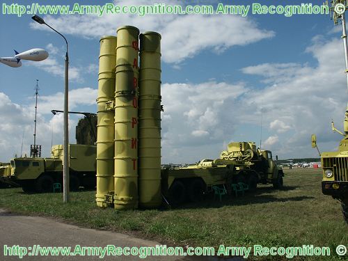 5P85TE truck trailer launcher missile S-300PMU2