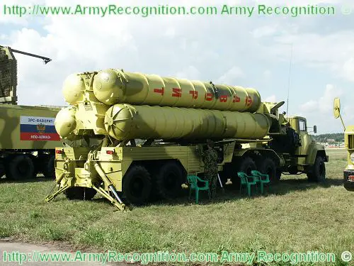 5P85TE truck trailer launcher missile S-300PMU2