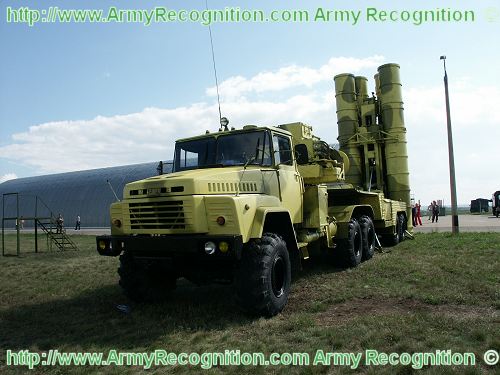 5P85TE truck trailer launcher missile S-300PMU2