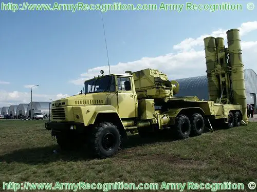 5P85TE truck trailer launcher missile S-300PMU2