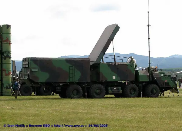 30N6 30N6E 5N63S Flap Lid B tracking and missile guidance radar SA-10 ...