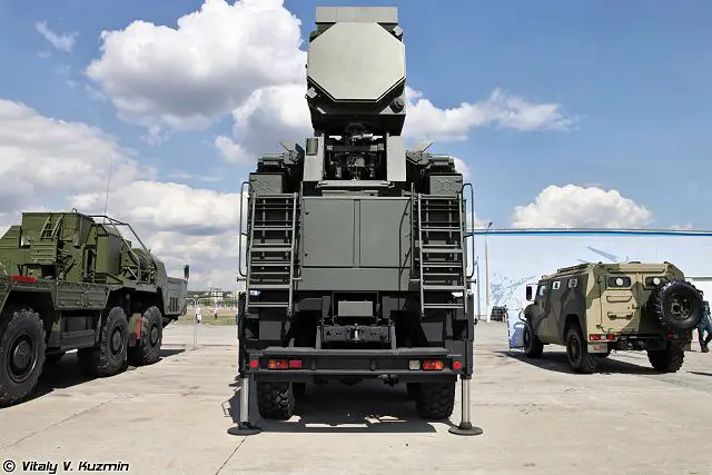 Pantsir-S2 short-range cannon missile air defense system data | Russia ...