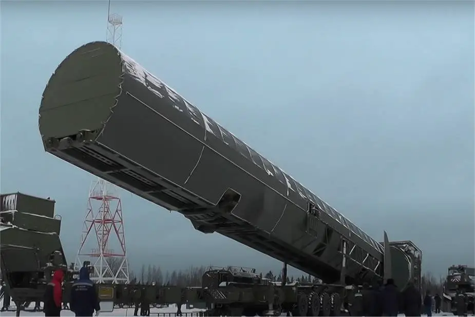 RS-28 Sarmat Satan 2 II SS-X-30 ICBM