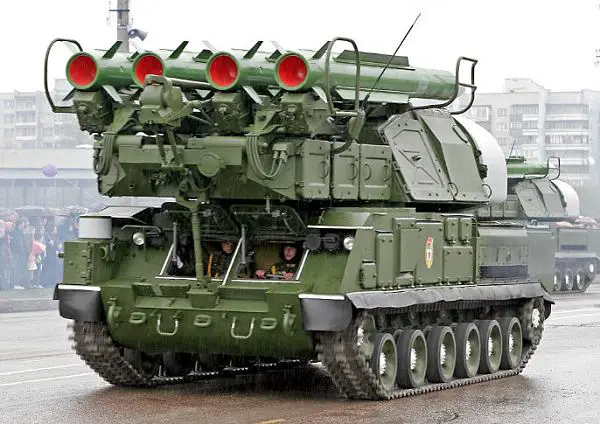 9K37 BUK-M1 SA-11 Gadfly technical data sheet specifications ...