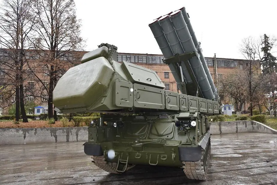 Buk-M3 Viking 9K317M medium-range air defense missile system technical ...