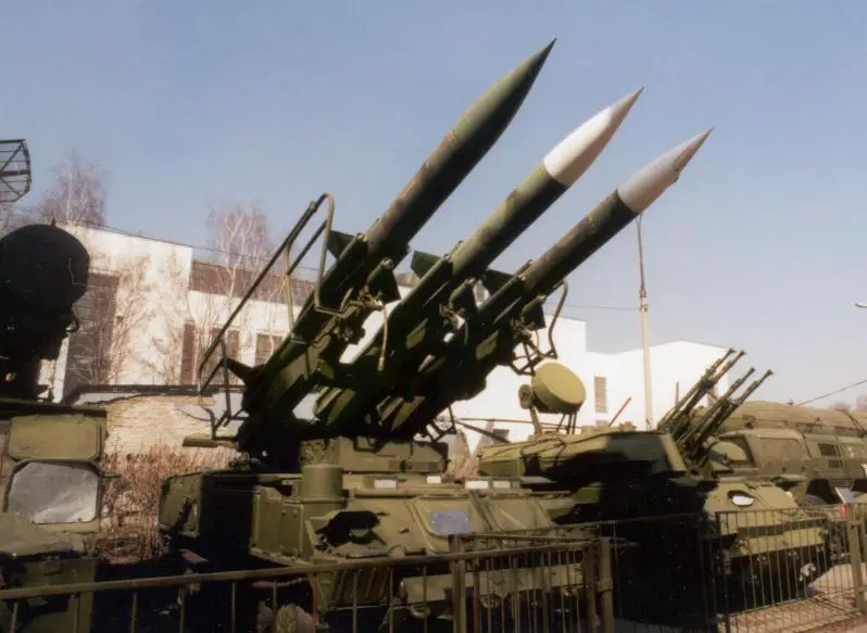 SA-6 Gainful 2K12 Kub Ground-to-air missile system technical data sheet ...