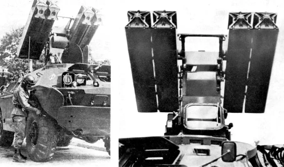 SA-9 Gaskin 9K31 Strela-1 ground to air missile system technical data ...