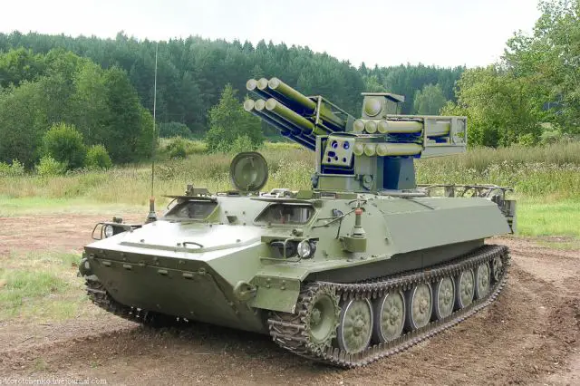 Sosna short-range air defense missile system technical data sheet ...