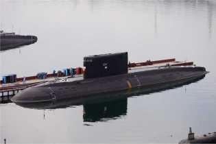 Improved Kilo Class Attack Submarine Project 636 Russia Left Side View 001