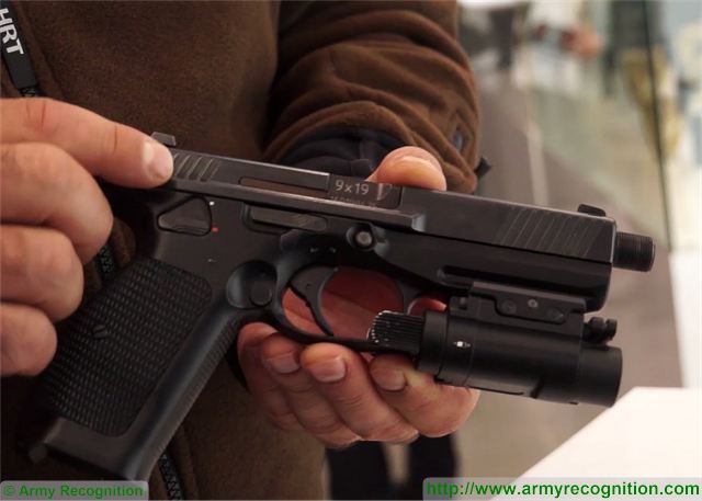 PL-15 Kalashnikov ПЛ-15 Калашников 9mm 9x19 semi-automatic pistol ...