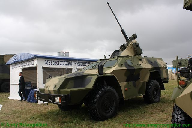 BPM-97 KAMAZ-43269 Vystrel 4x4 armored personnel carrier vehicle data