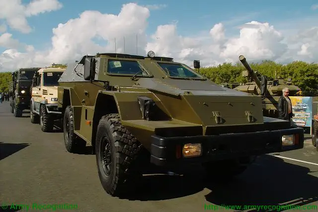 BPM-97 KAMAZ-43269 Vystrel 4x4 armored personnel carrier vehicle data