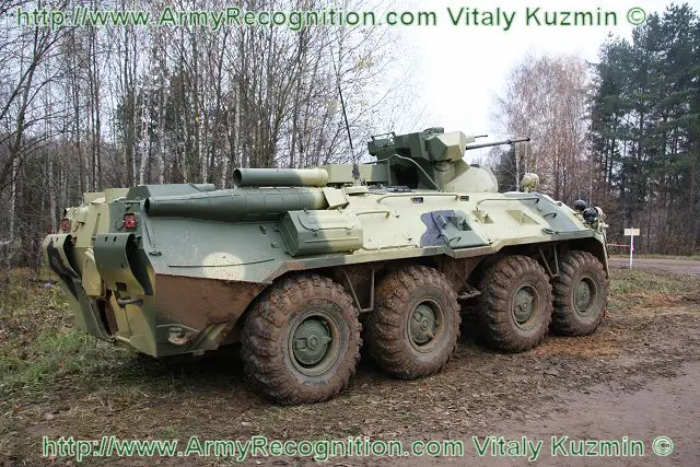 BTR-82A BTR-82AM armoured infantry fighting vehicle technical data ...