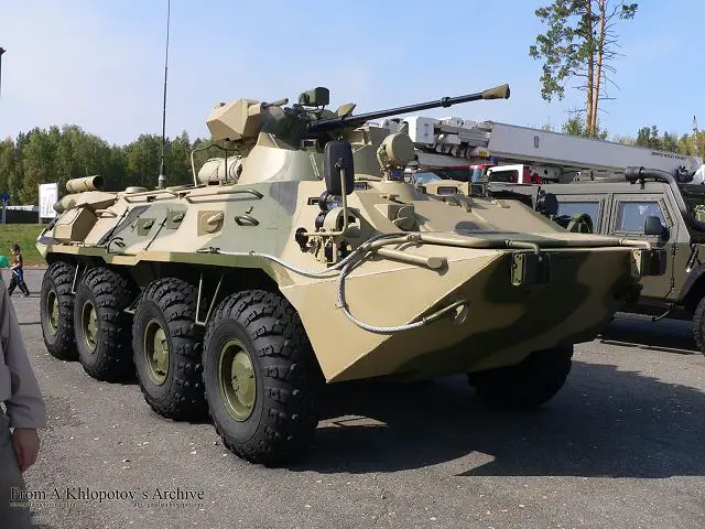 Russian Army Btr 82 Wheeled Armoured Vehicle Personnel Carrier ...