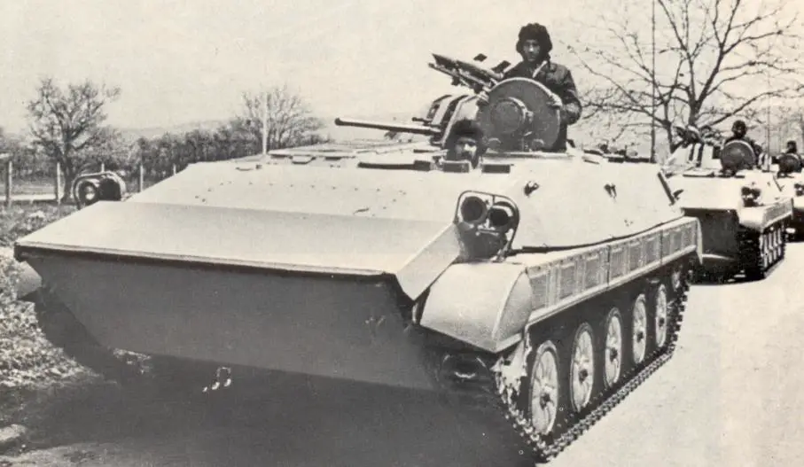 BVP M-80 armoured infantry fighting combat vehicle Serbia Serbian army ...