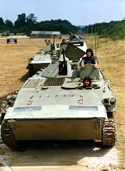 BVP M-80A armoured infantry fighting combat vehicle Serbia Serbian army ...