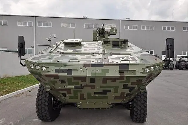 Se presentó el LAZAR 3 8x8 AIFV