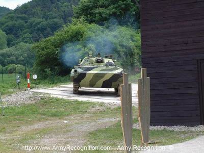 BVP-2 tracked armoured infantry fighting vehicle Slovak Army Slovakia ...