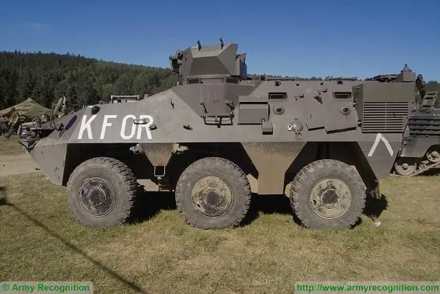 Pandur 1 6x6 APC armoured vehicle personnel carrier technical data ...