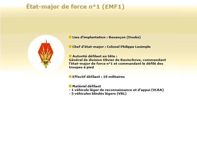 tat major De Force N 1 EMF1 Photos Images France French Army Land tat major De Force N 1 EMF1 Photos Images France French Army Land