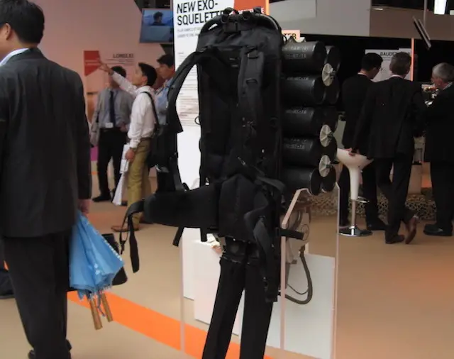 Eurosatory 2016: RB3D showcases its latest generation exoskeleton Hercules