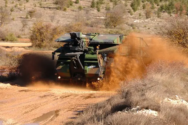 SPRAT PTA CNIM fast modular launcher assault bridge