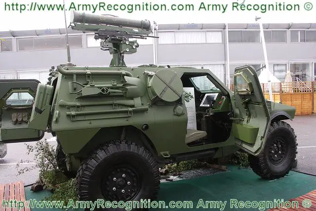 VBL Mk2 Combat All-terrain Reconnaissance Armored Vehicle technical ...