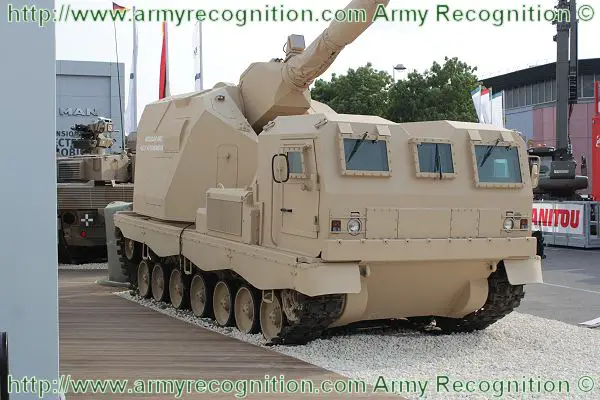AGM Donar 155 mm self-propelled howitzer autonomous Artillery Gun ...
