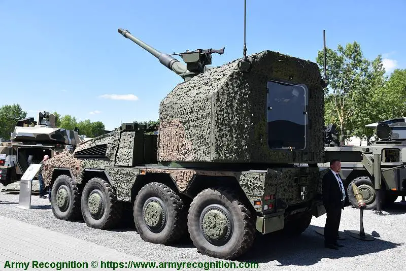 RCH 155 AGM 155mm 8x8 Wheeled Self-propelled Howitzer Data, 49% OFF