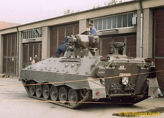 Marder 1 1A 1A1 armoured infantry fighting vehicle technical data sheet ...