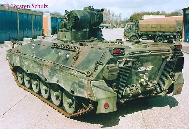 Marder 1A2 armoured infantry fighting vehicle technical data sheet ...