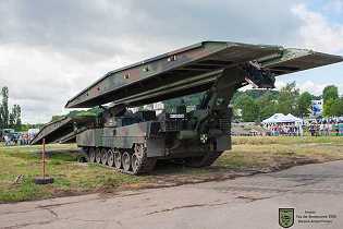 Leguan 2 Bridge Layer Tracked Armored Engineer Vehicle Germany Rear ...
