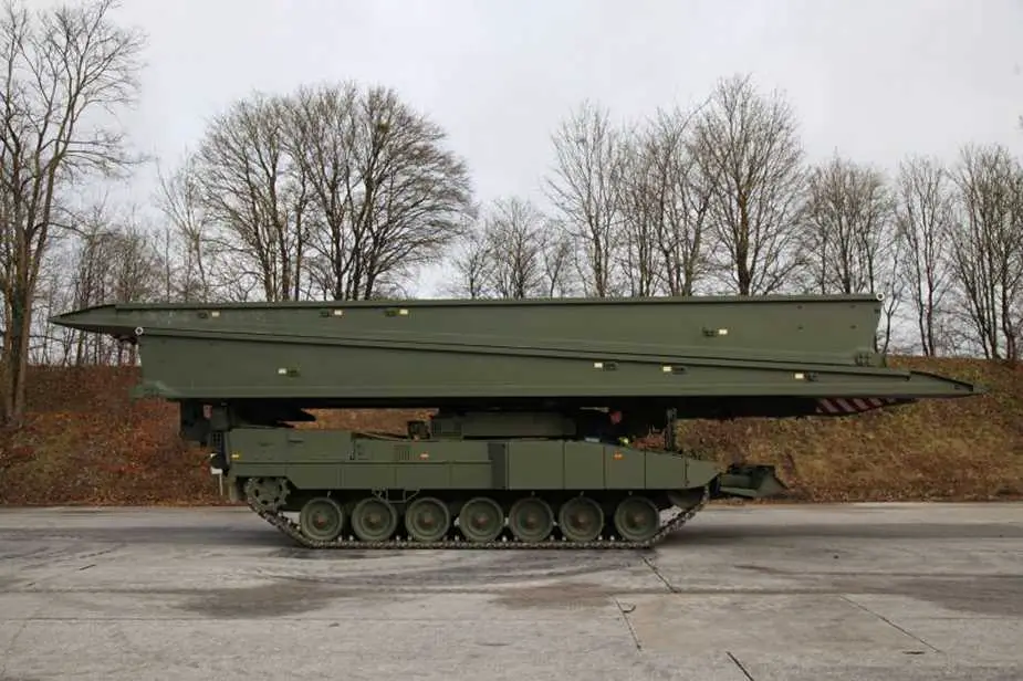 Leguan 2 Bridge Layer Tracked Armored Engineer Vehicle Germany 005