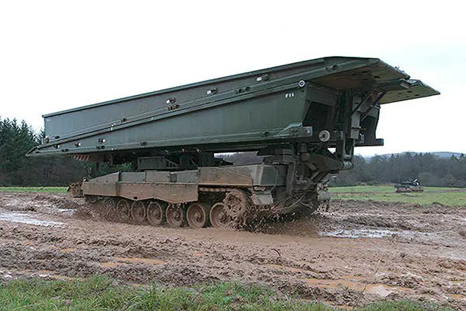 Leguan 2 Bridge Layer Tracked Armored Engineer Vehicle Germany 008