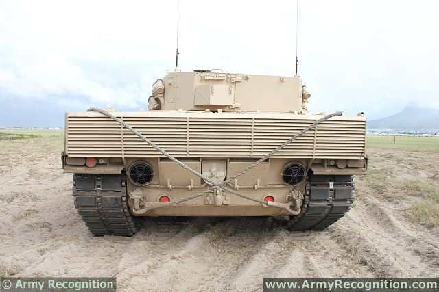 Leopard 2A4 main battle tank technical data sheet specifications ...