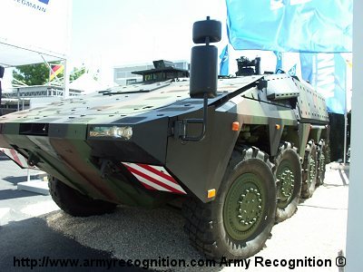 Boxer Rheinmetall Krauss Maffei wheeled armoured vehicle personnel ...