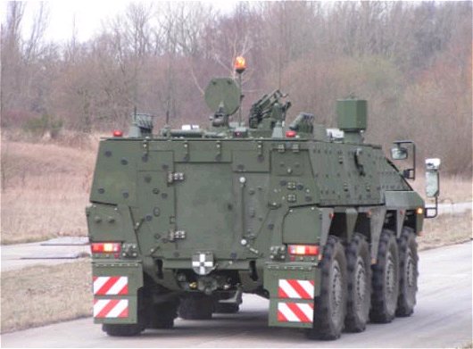 Boxer Rheinmetall Krauss Maffei wheeled armoured vehicle personnel ...
