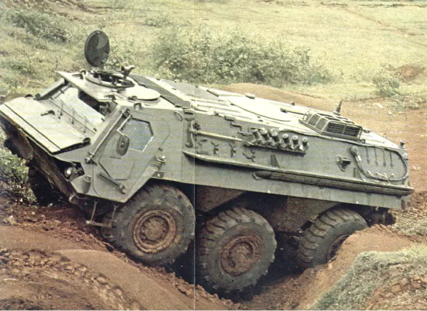 Fuchs TpZ 1 Rheinmetall wheeled armoured vehicle personnel carrier ...
