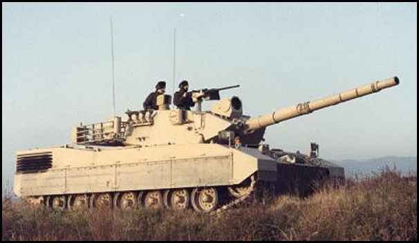 OF-40 Oto Melara main battle tank Italian Italy Description ...