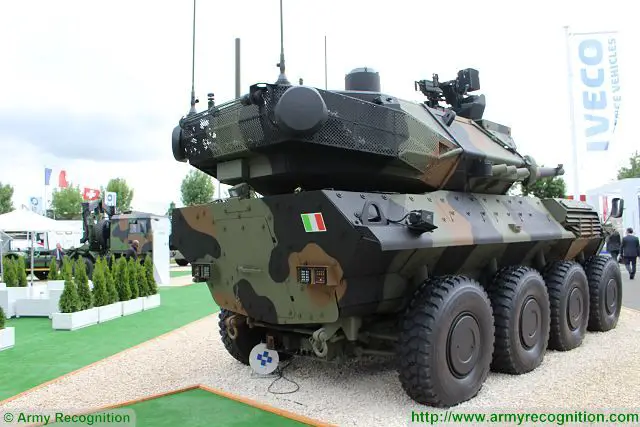 Centauro II 2 MGS Main Gun System 8 X 8 Anti Tank Wheeled Armoured ...