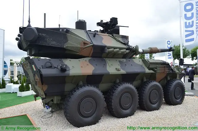 Centauro II 2 MGS Main Gun System 8 X 8 Anti Tank Wheeled Armoured ...