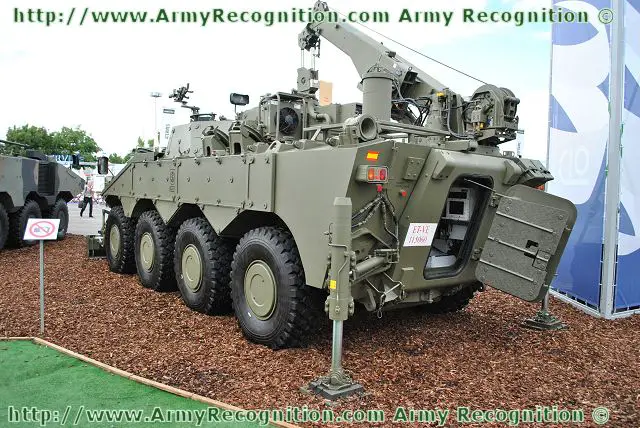 Centauro ARV wheeled armoured recovery vehicle technical data sheet ...