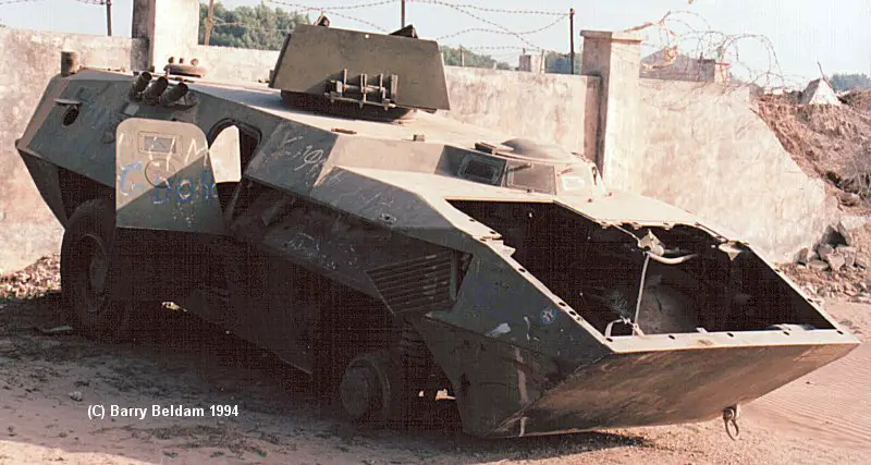 Fiat Type 6614 wheeled armoured vehicle personnel carrier description ...