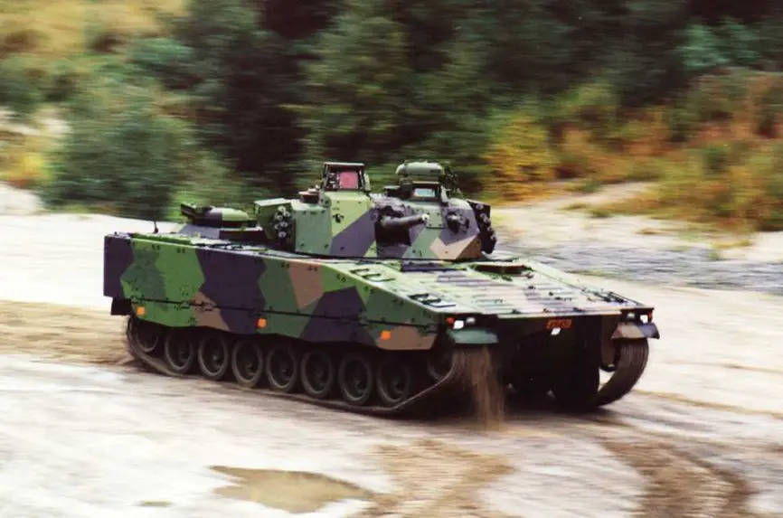 CV9030 armoured infantry fighting combat vehicle Swedish army Sweden ...