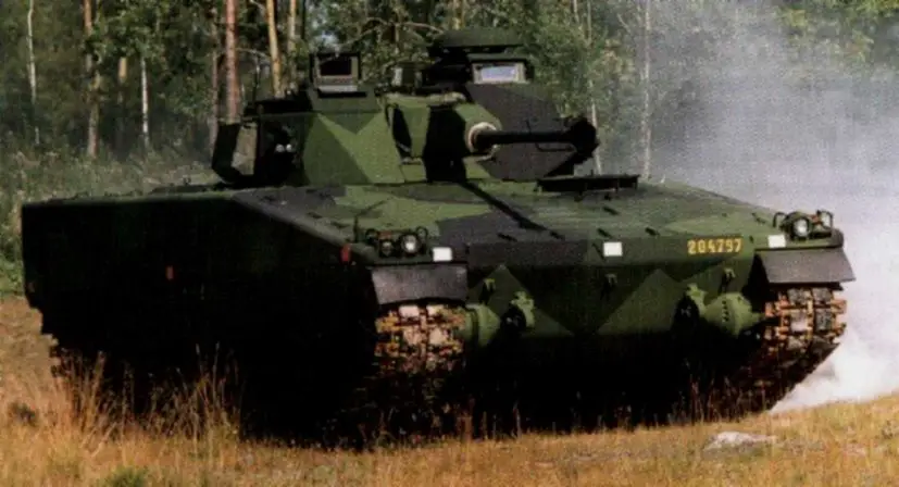 CV9040 armoured infantry fighting combat vehicle Swedish army Sweden ...
