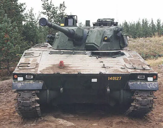 CV9040 armoured infantry fighting combat vehicle Swedish army Sweden ...