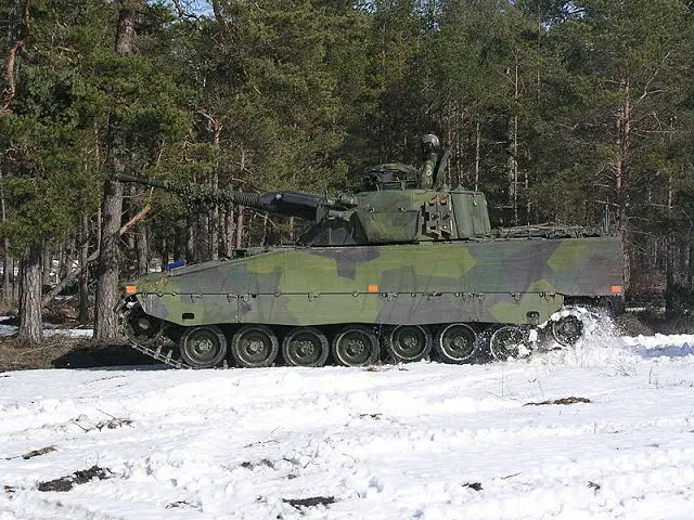 CV90 CV9040 IFV infantry fighting vehicle tracked armored | Sweden Swedish army light armoured ...